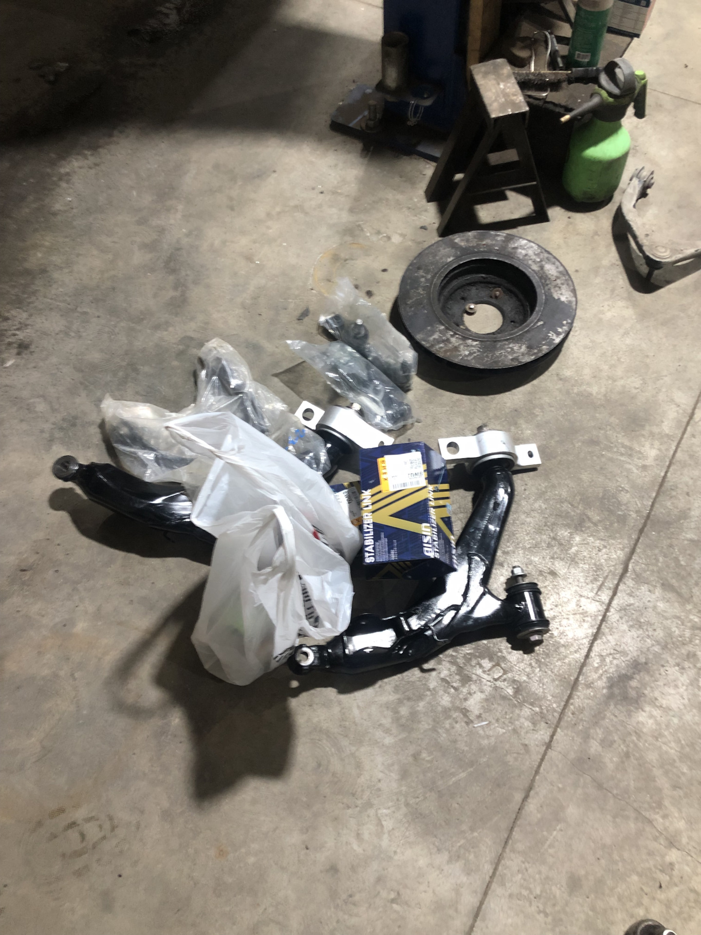 Ребилд передней подвески — Lexus GS (S190), 3 л, 2006 года | расходники ...