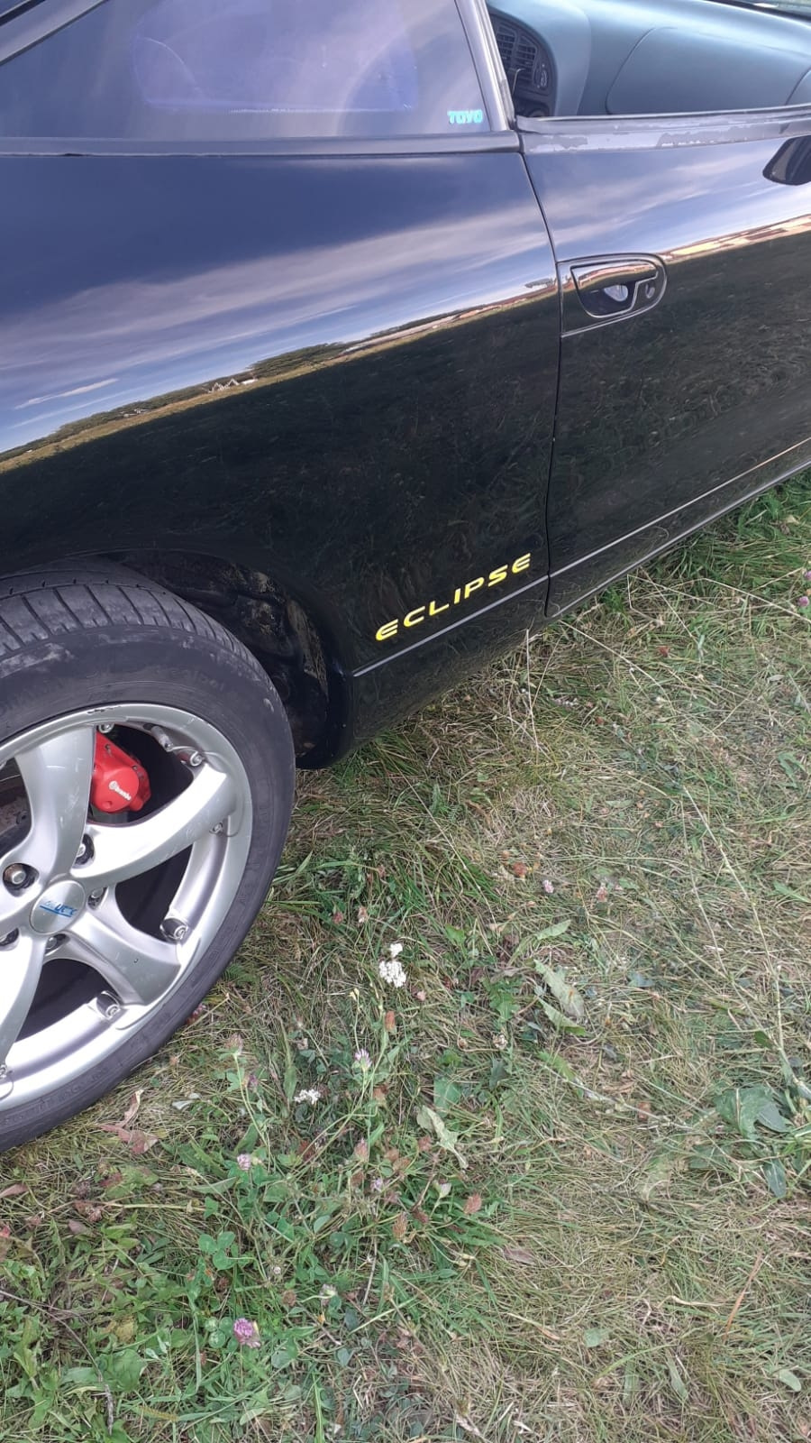 Объёмные наклейки — Mitsubishi Eclipse (2G), 2 л, 1997 года | стайлинг ...