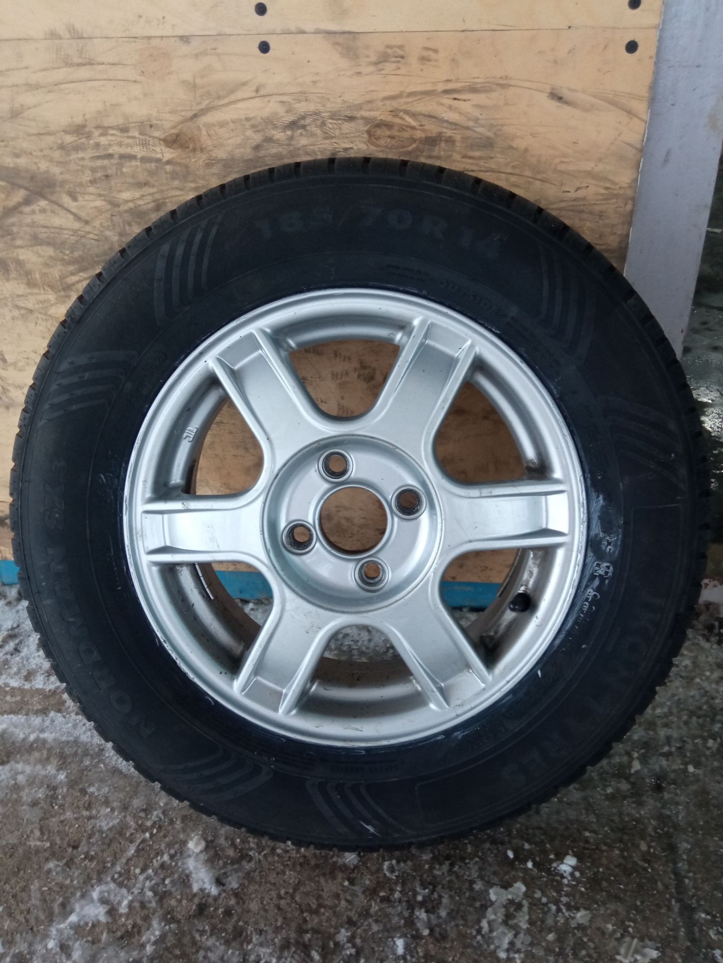 Новая резина на летний сезон — Renault Logan (1G), 1,6 л, 2008 года ...