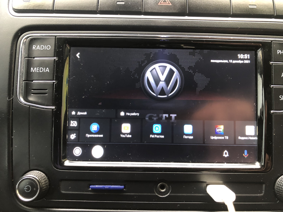 Магнитола rcd 340 — Volkswagen Polo Sedan, 1,6 л, 2012 года ...