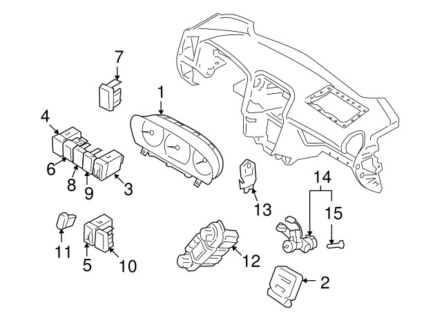 972803K100 Датчик температуры воздуха KIA HYUNDAI | Запчасти на DRIVE2