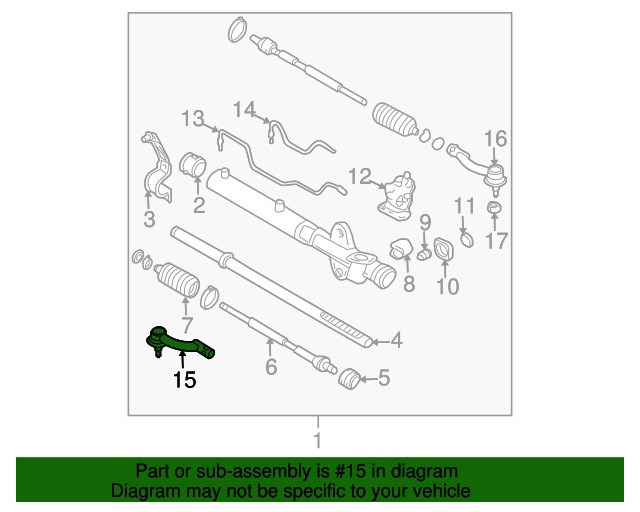 568202E900 Наконечник рулевой тяги KIA HYUNDAI | Запчасти на DRIVE2