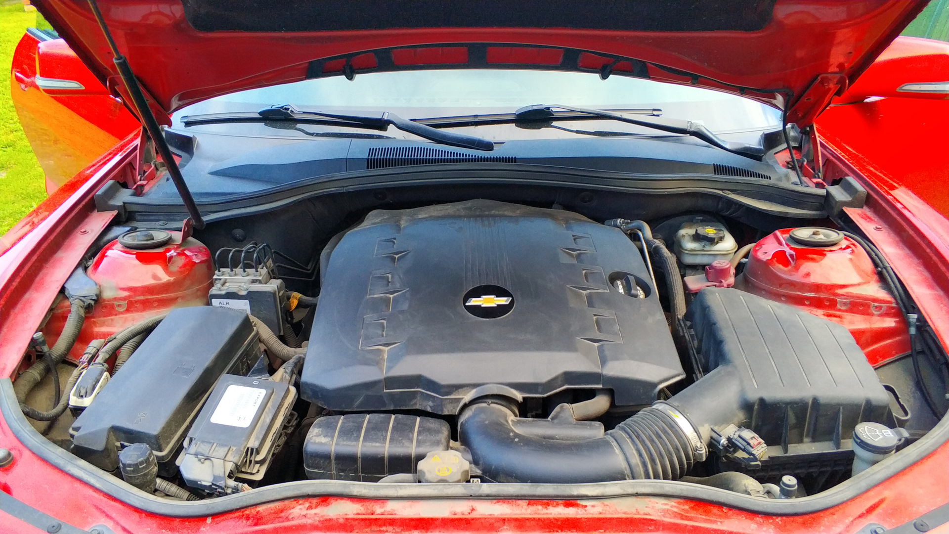 Замена воздушного и салонного фильтров — Chevrolet Camaro V, 3,6 л ...