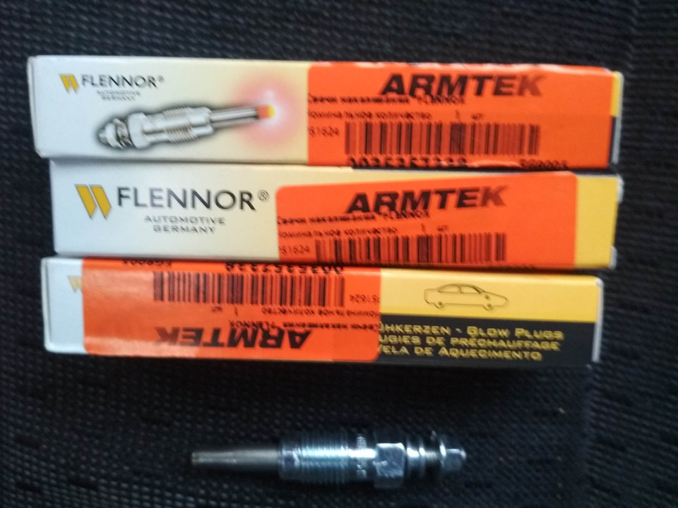 Замена погружных подогревателей Flennor FG9005 — Renault Vel Satis, 2,2 ...