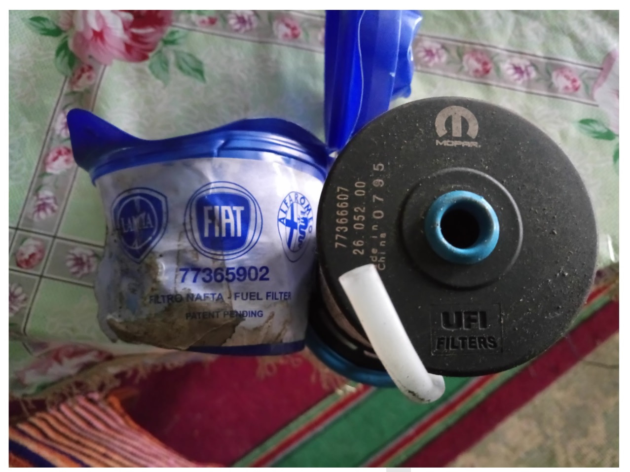 Про топливный фильтр, сравнение. — FIAT Ducato III, 2,3 л, 2014 года ...