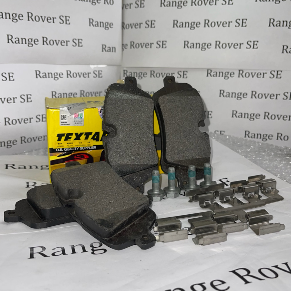Оригинальные задние колодки Textar для Range Rover и Range Rover Sport ...