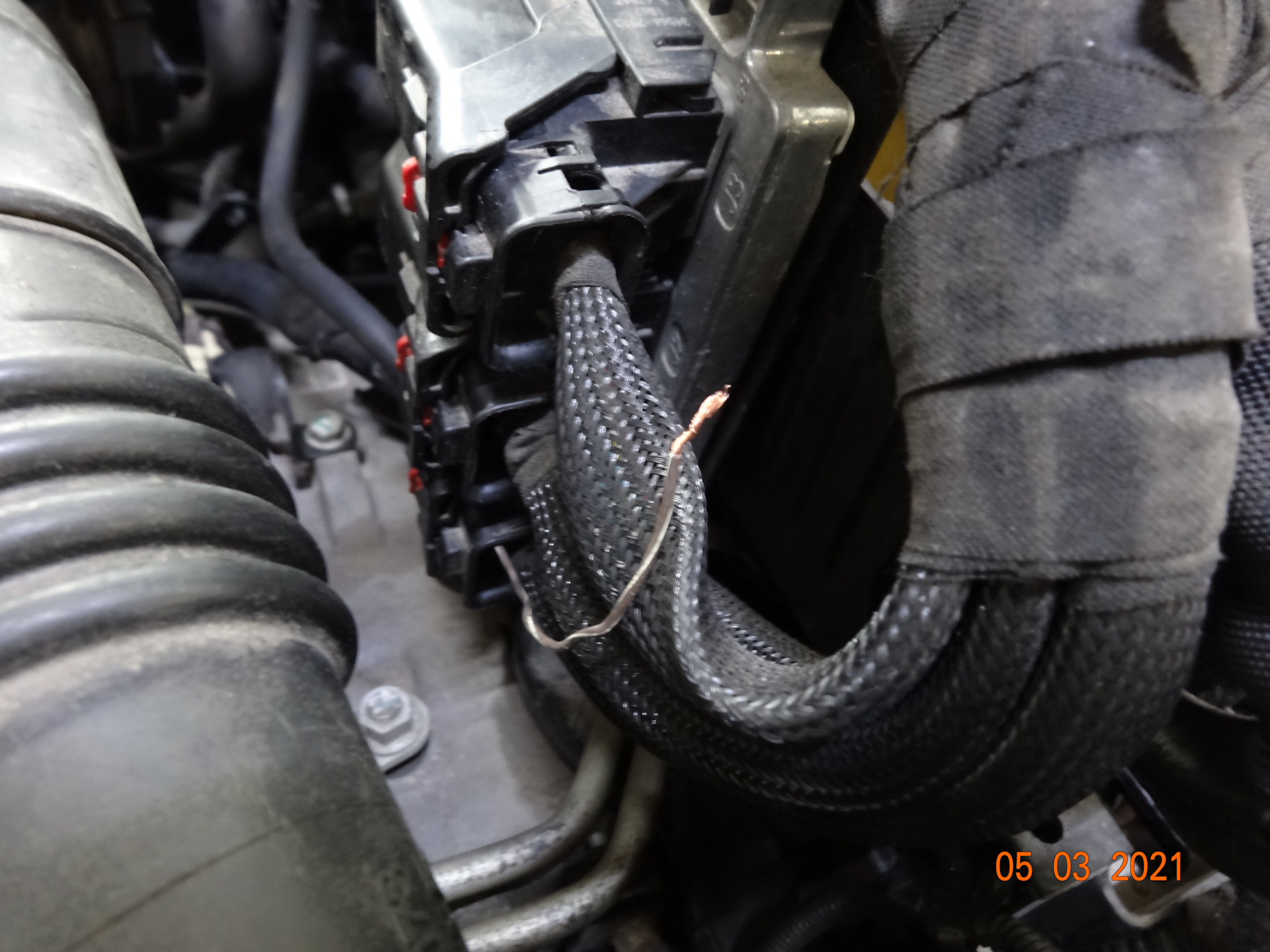 Индикатор Check Engine. Вариант включения в американской приборке ...