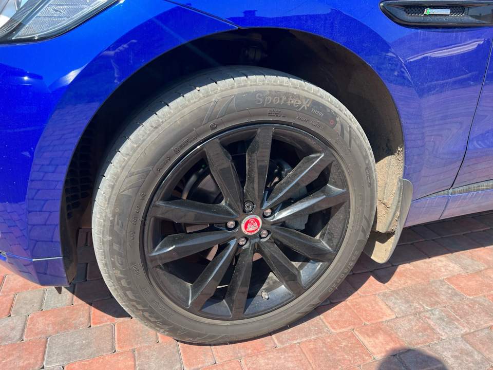 Шины Triangle Sportex TH201 — Jaguar F-Pace, 2 л, 2017 года | шины | DRIVE2