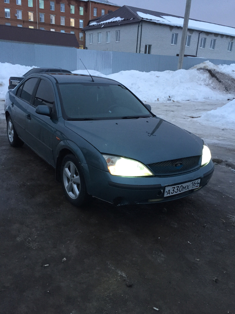 Тонировка, полировка фар, коврики EVO — Ford Mondeo III, 2 л, 2002 года ...