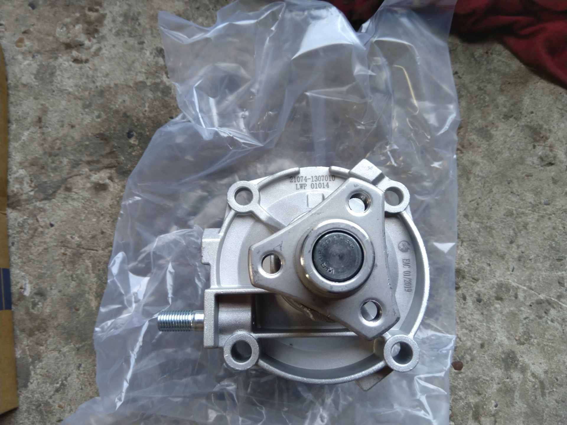 Помпа Luzar-Turbo (сравнение с Master Sport) — Lada 21074, 1,6 л, 2010 года | запчасти | DRIVE2