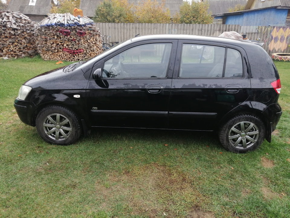 Поменял катки! — Hyundai Getz, 1,5 л, 2004 года | колёсные диски | DRIVE2