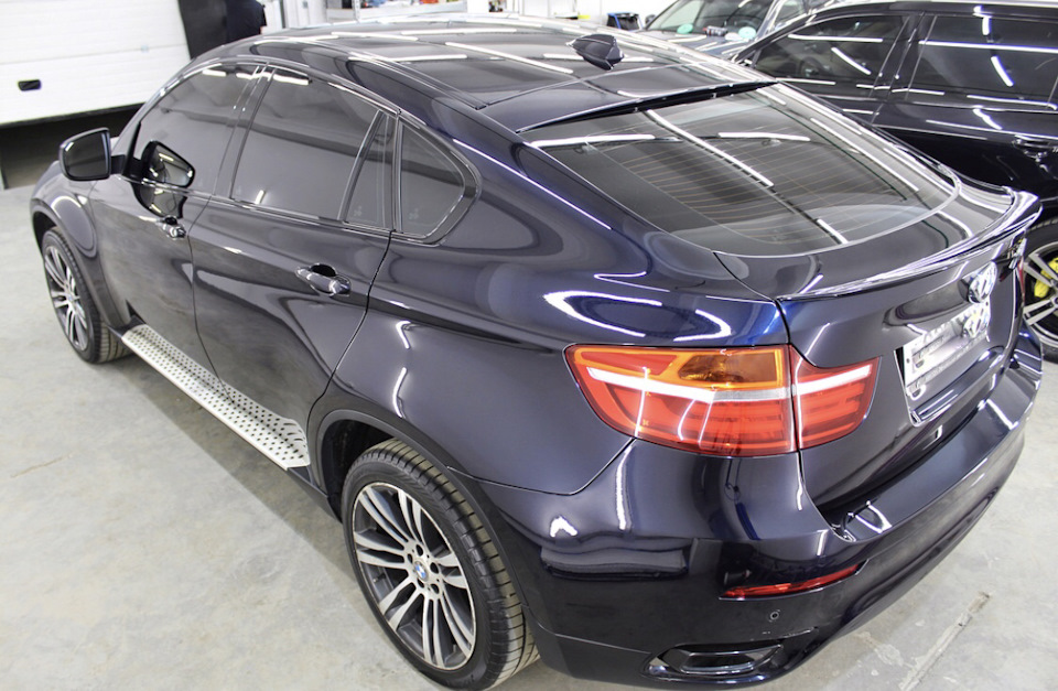 BMW X6 Полировка с нанесением 3 слоёв керамики — MKV Detailing на DRIVE2