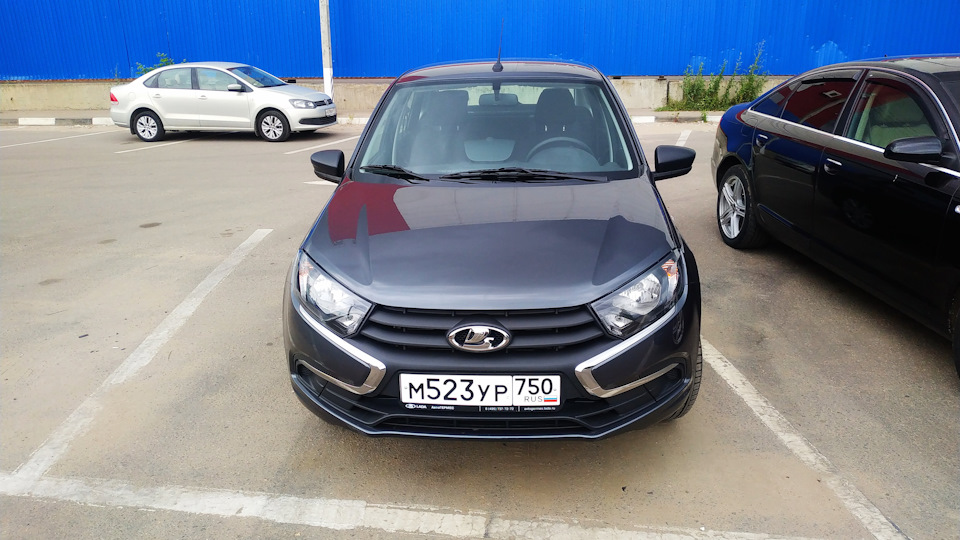 Работа кондера — Lada Гранта (2G) FL, 1,6 л, 2019 года | наблюдение ...