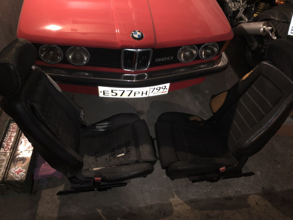 Recaro bmw e21 — BMW 3 series (E21), 2,5 л., 1980 года | аксессуары ...