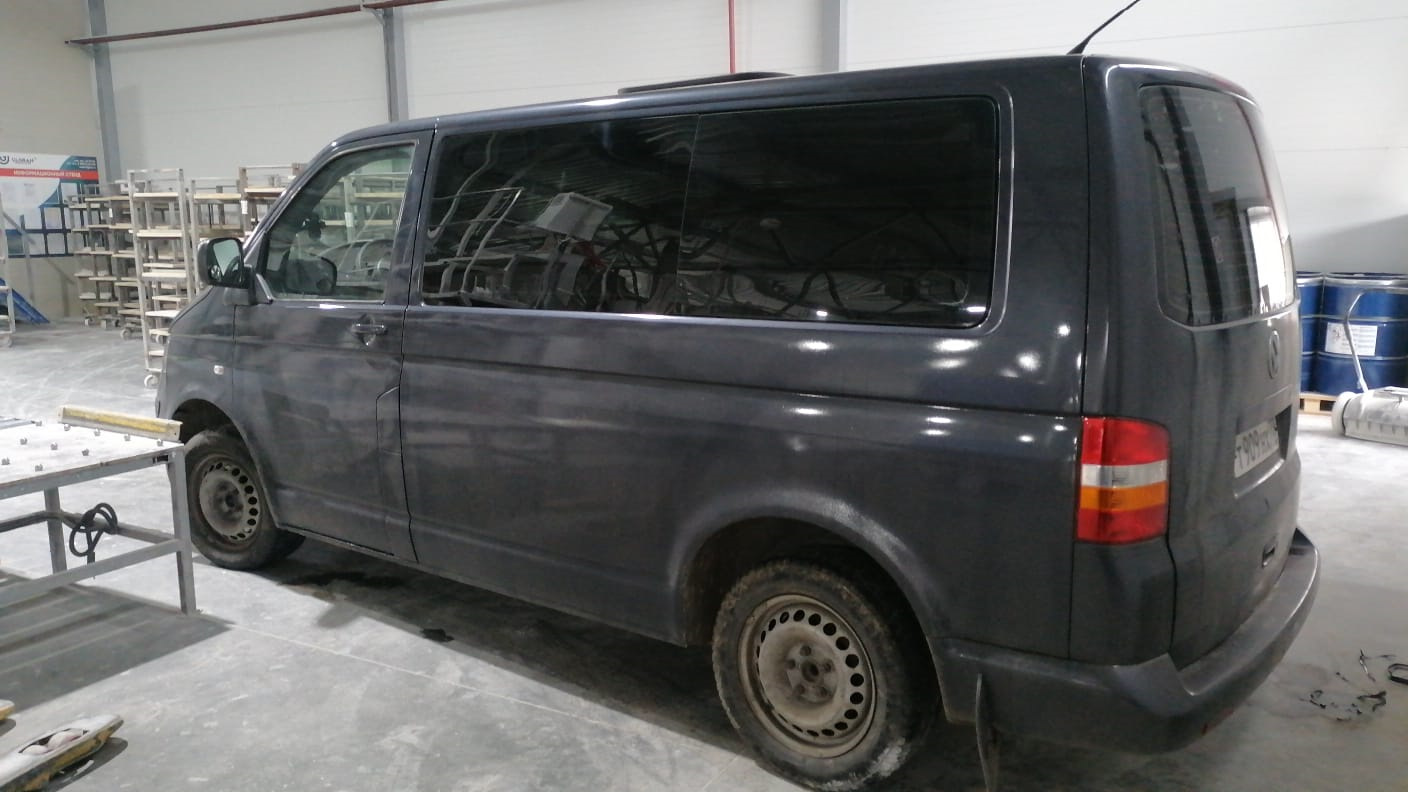 Volkswagen Transporter T5 2.5 дизельный 2009 | Terminator на DRIVE2