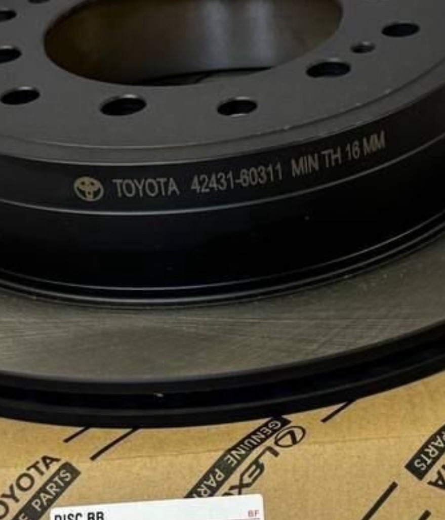 Как отличить оригинал? — Toyota Land Cruiser Prado 150-series, 2,8 л ...