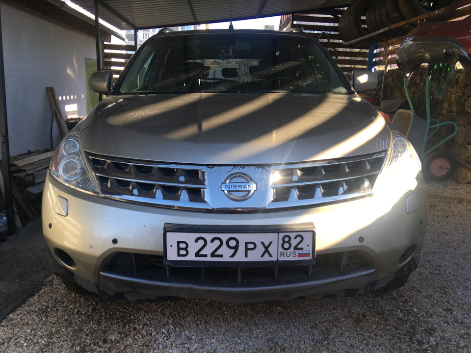 Решетка радиатора на запас — Nissan Murano I, 3,5 л, 2006 года | просто ...