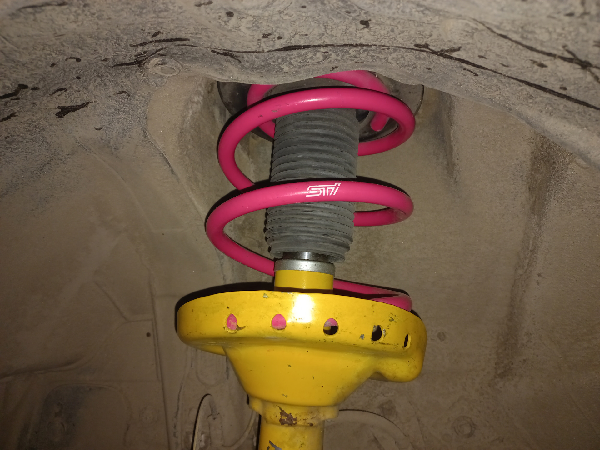 BILSTEIN B6 + STI от BM/BR — Subaru Forester (SH), 2,5 л, 2011 года | тюнинг | DRIVE2