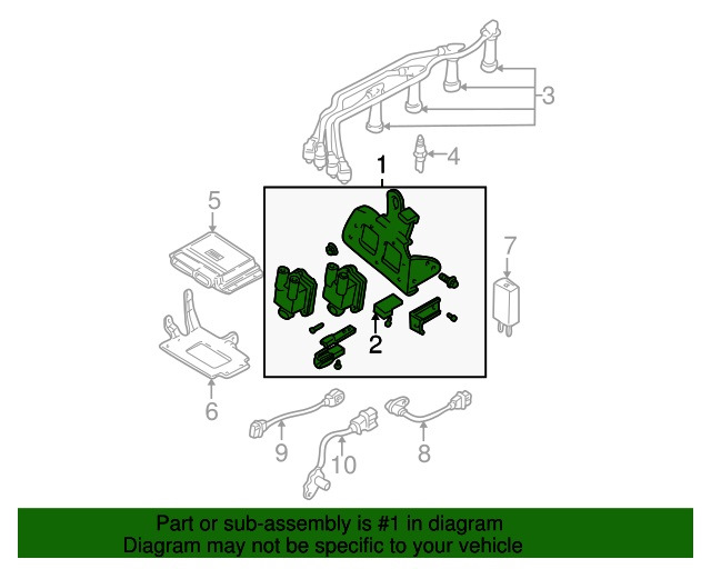2730123700 Катушка зажигания KIA HYUNDAI | Запчасти на DRIVE2