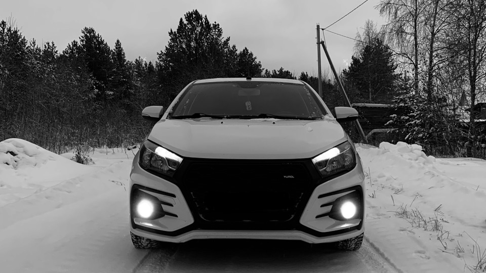 Установка обвеса Yurol на Весту — Lada Vesta, 1,6 л, 2016 года | тюнинг ...