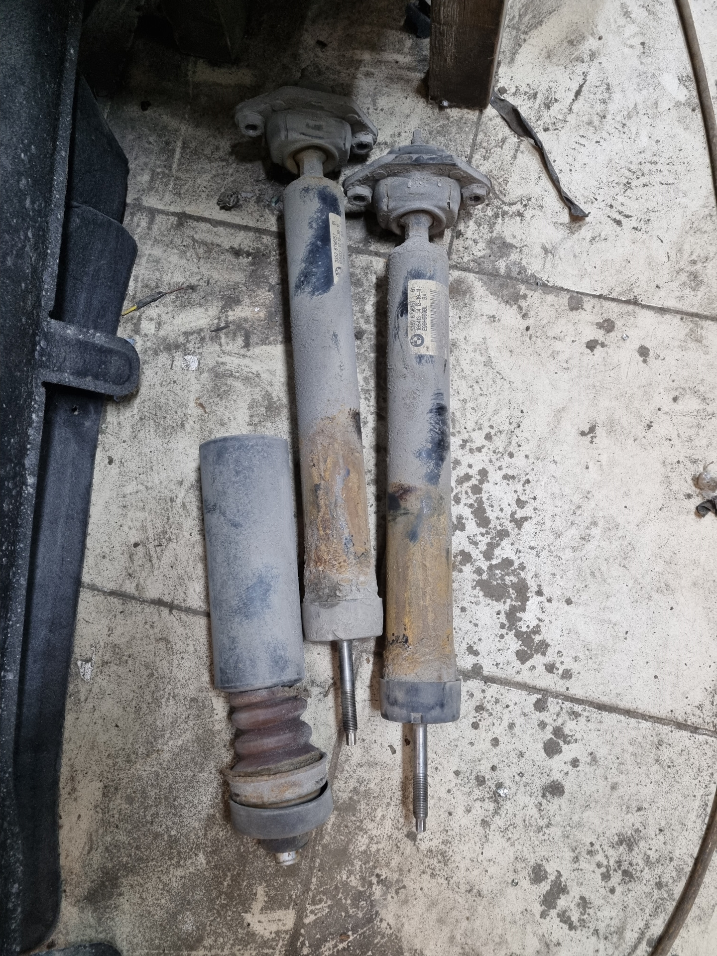 Много денег. Замена амортизаторов, рычагов, втулок стабилизатора. Сход ...