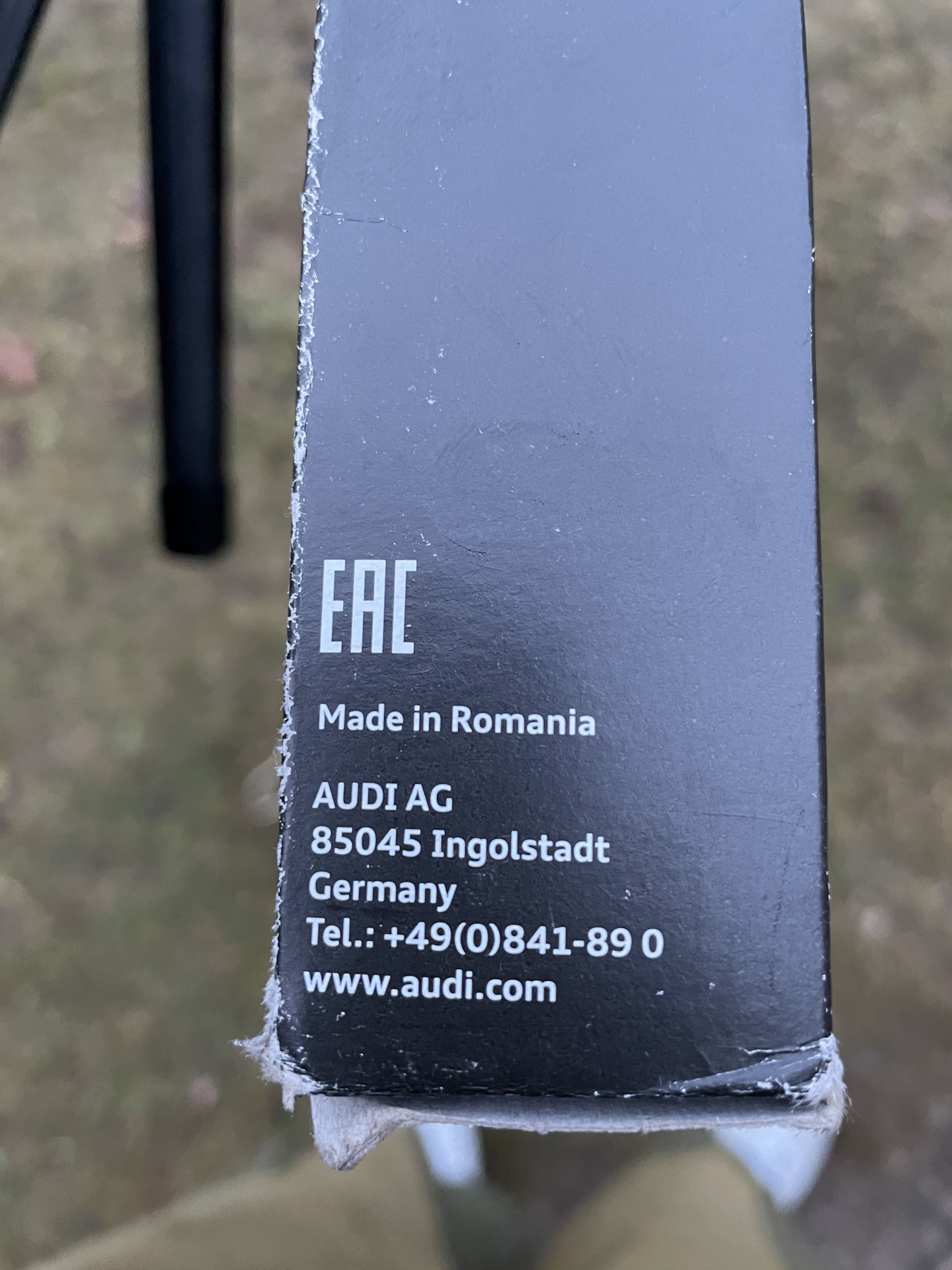 Установил оригинальные щетки стеклоочистителя VAG 4M1998002 — Audi Q7 ...