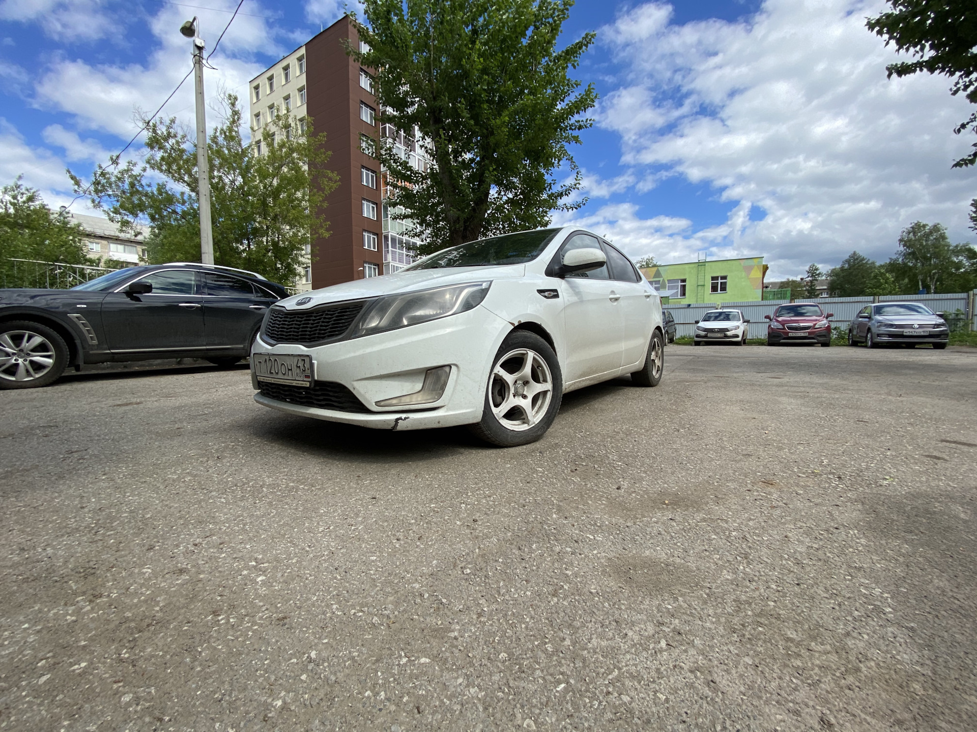 LOUD RIO — KIA Rio (3G), 1,4 л, 2012 года | автозвук | DRIVE2