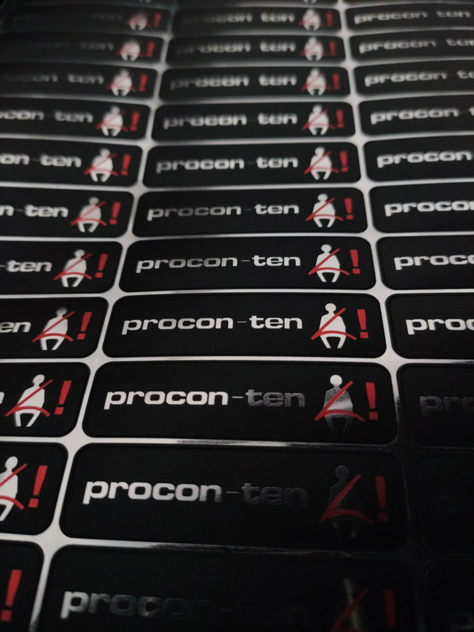 Изготовил крутую реплику наклеек Procon-ten — Audi 200 (C3), 2,2 л ...