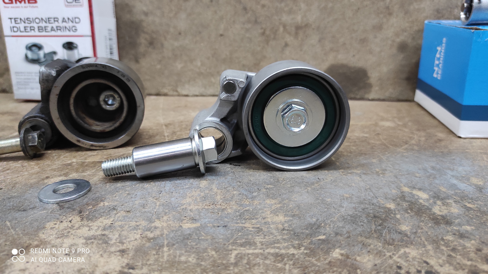 3️⃣1️⃣5️⃣ Сравнение роликов ГРМ и натяжителя — Rover 75, 2,5 л, 2000 ...