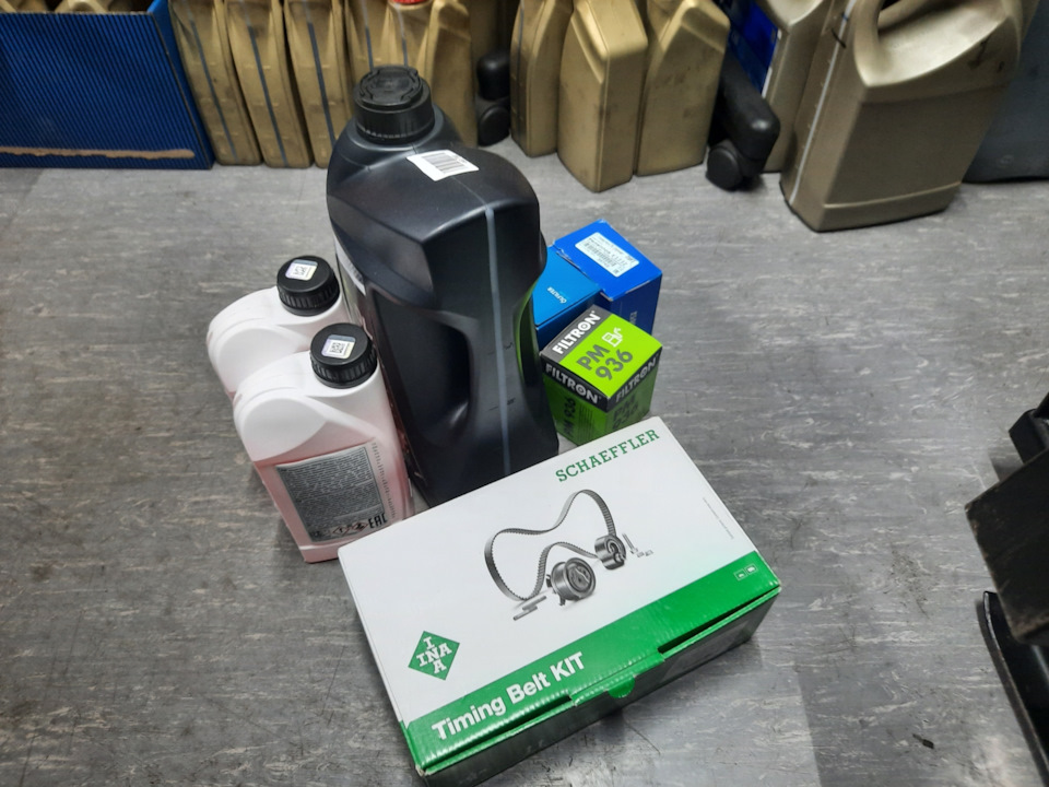 Большое ТО. ГРМ. 4 года и 50т.км спустя. — Opel Zafira B, 1,7 л, 2008 ...