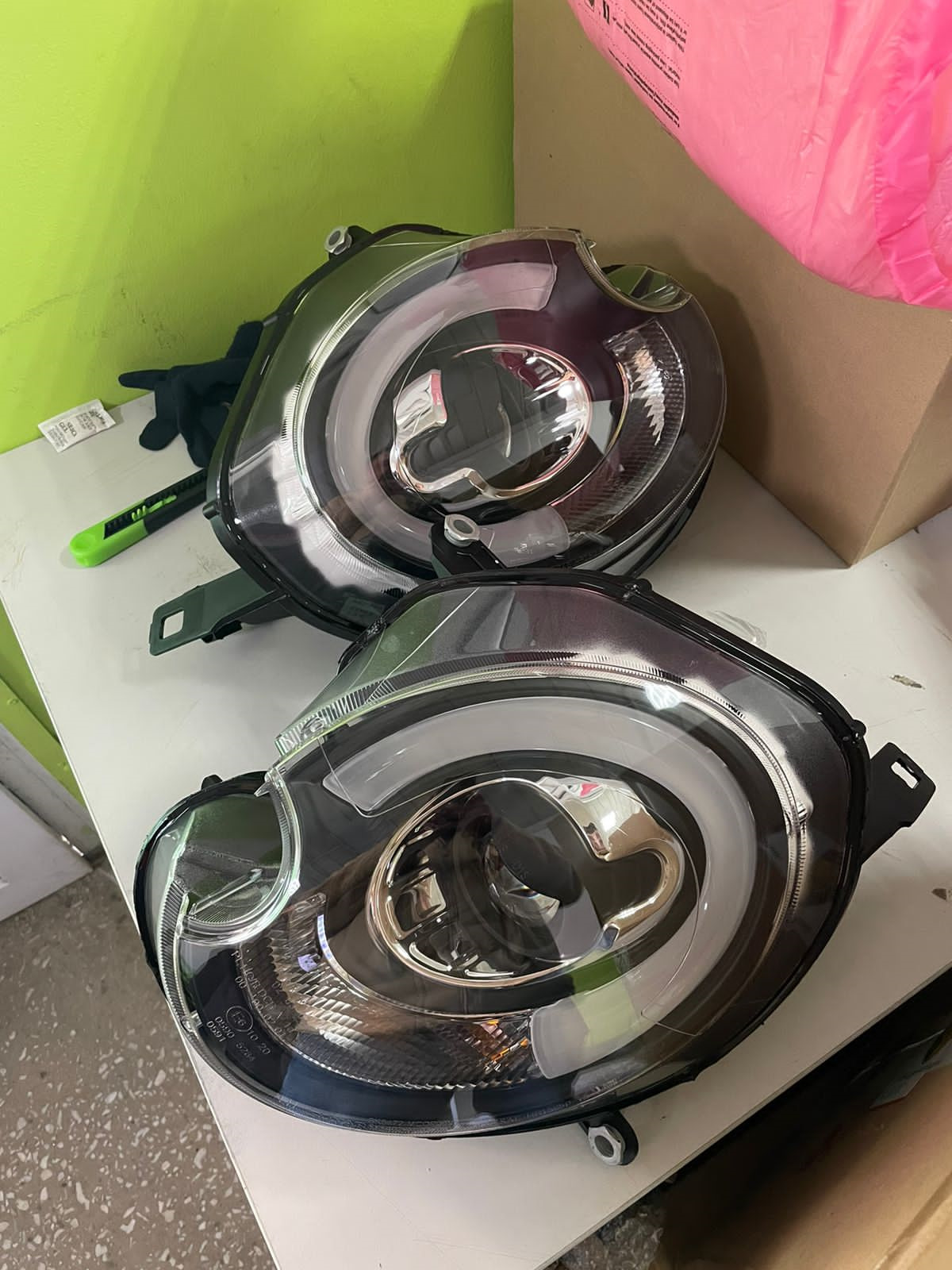 Новые фары в стиле F — MINI Cooper Mk II, 1,6 л, 2010 года | стайлинг ...