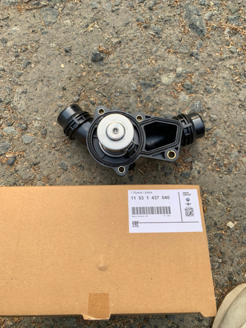 11531437040 Корпус термостата с термостатом BMW | Запчасти на DRIVE2