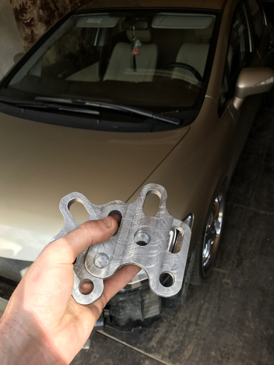 Проставки под шаровую — Honda Civic 4D (8G), 1,8 л, 2007 года | своими ...