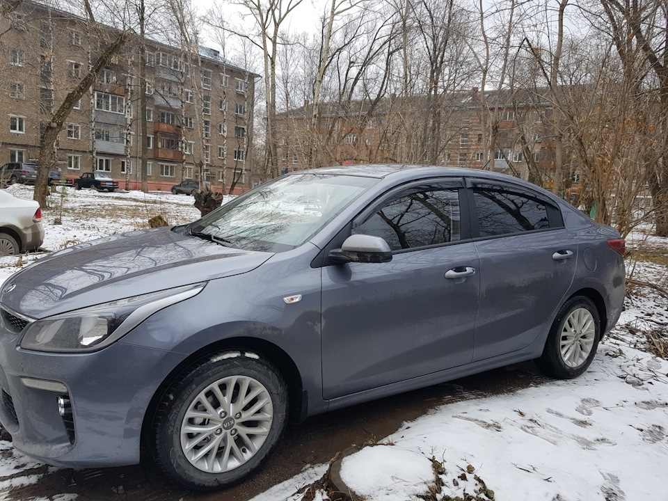Тонировка — KIA Rio (4G), 1,6 л, 2018 года | тюнинг | DRIVE2