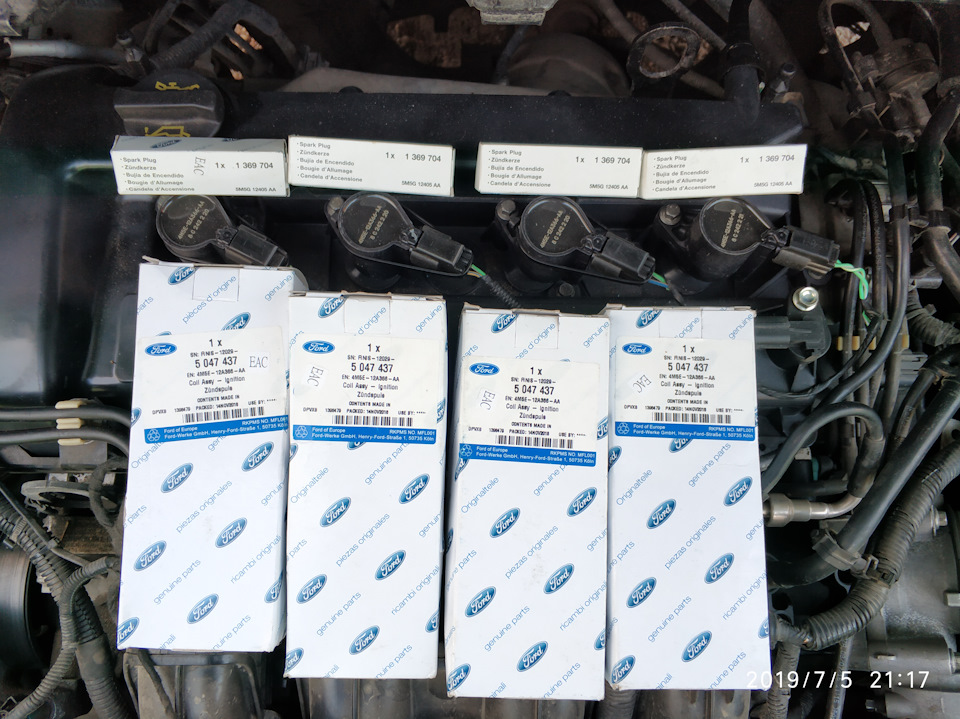 Клапанная крышка. Замена. Стоп запотевания. Свечи и катушки — Ford S ...