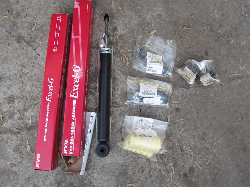 Ремонт задней подвески — Mitsubishi Grandis, 2,4 л, 2007 года | своими ...