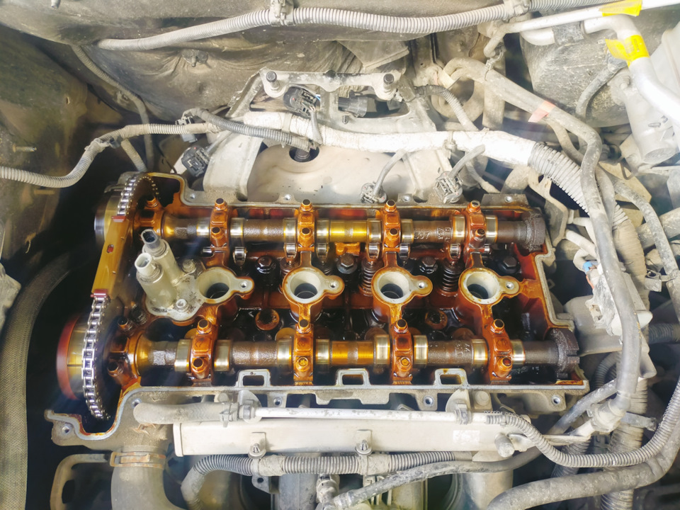 Замена прокладки клапанной крышки — Opel Antara, 2,4 л, 2013 года ...