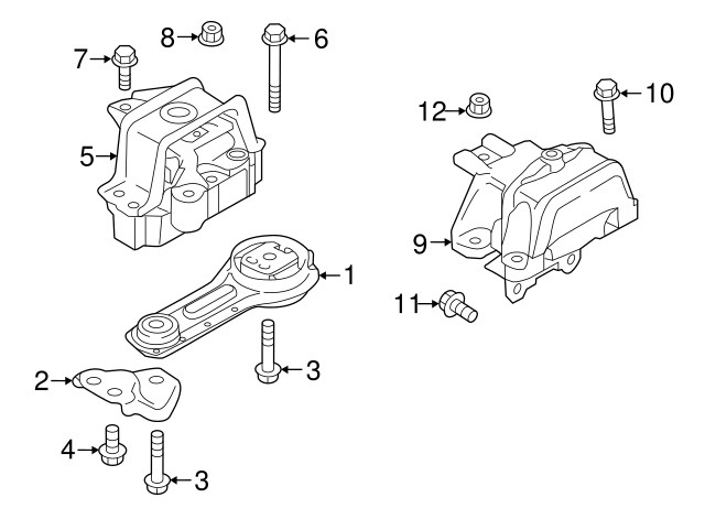 1091A211 Опора двигателя Mitsubishi | Запчасти на DRIVE2