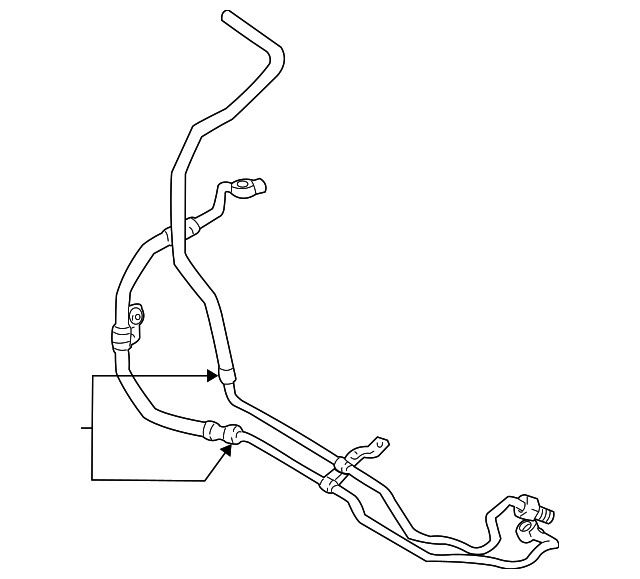 4441060510 ТРУБКА ГИДРОУСИЛИТ. TOYOTA LEXUS | Запчасти на DRIVE2