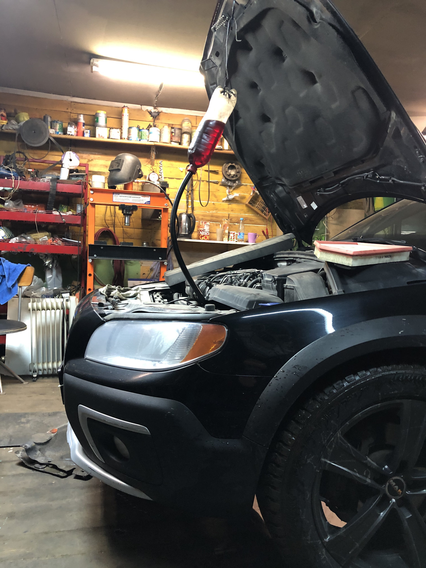 Фигура последняя — печальная — Volvo XC70 III, 2,4 л, 2013 года ...