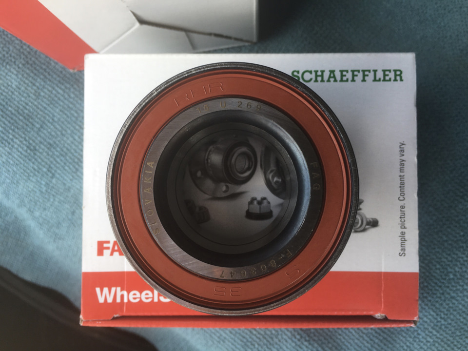 Замена ступичных подшипников, замена прокладки клапанной крышки ...