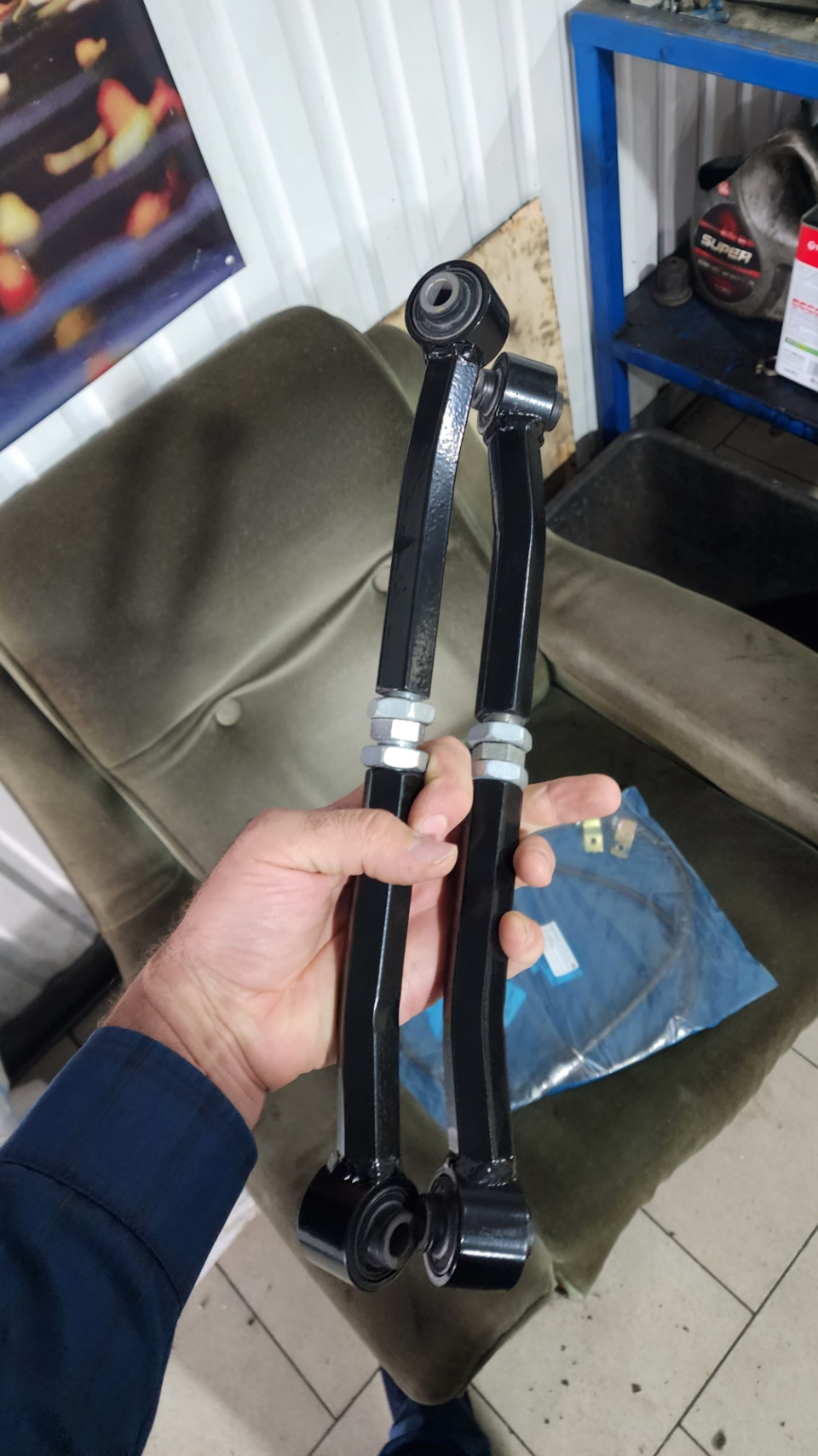 Развальные рычаги — Hyundai i30 (1G), 1,6 л, 2010 года | визит на ...