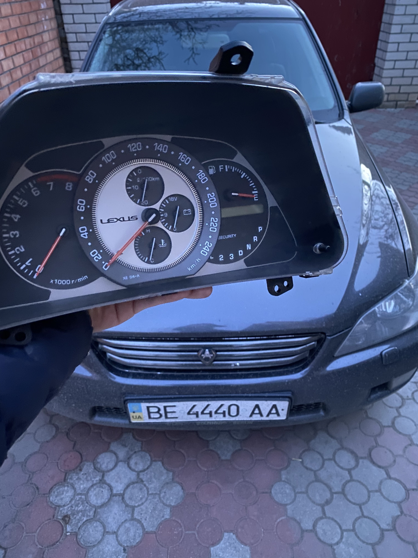 Подсветка приборки💡💡💡 — Lexus IS I, 2 л, 2004 года | своими руками | DRIVE2