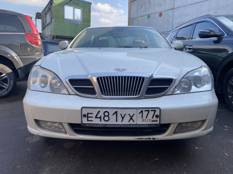 Начало сварочных работ — Daewoo Magnus, 2 л, 2000 года | кузовной ...