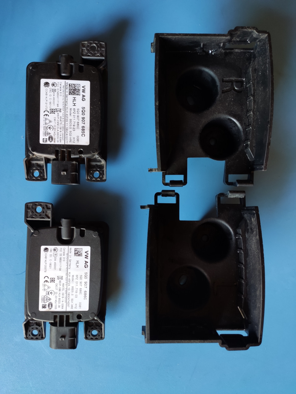 Замена радаров слепых зон на 2q — Skoda Kodiaq (1G), 2 л, 2019 года ...