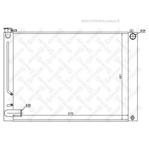1025363SX Радиатор, охлаждение двигателя STELLOX | Запчасти на DRIVE2