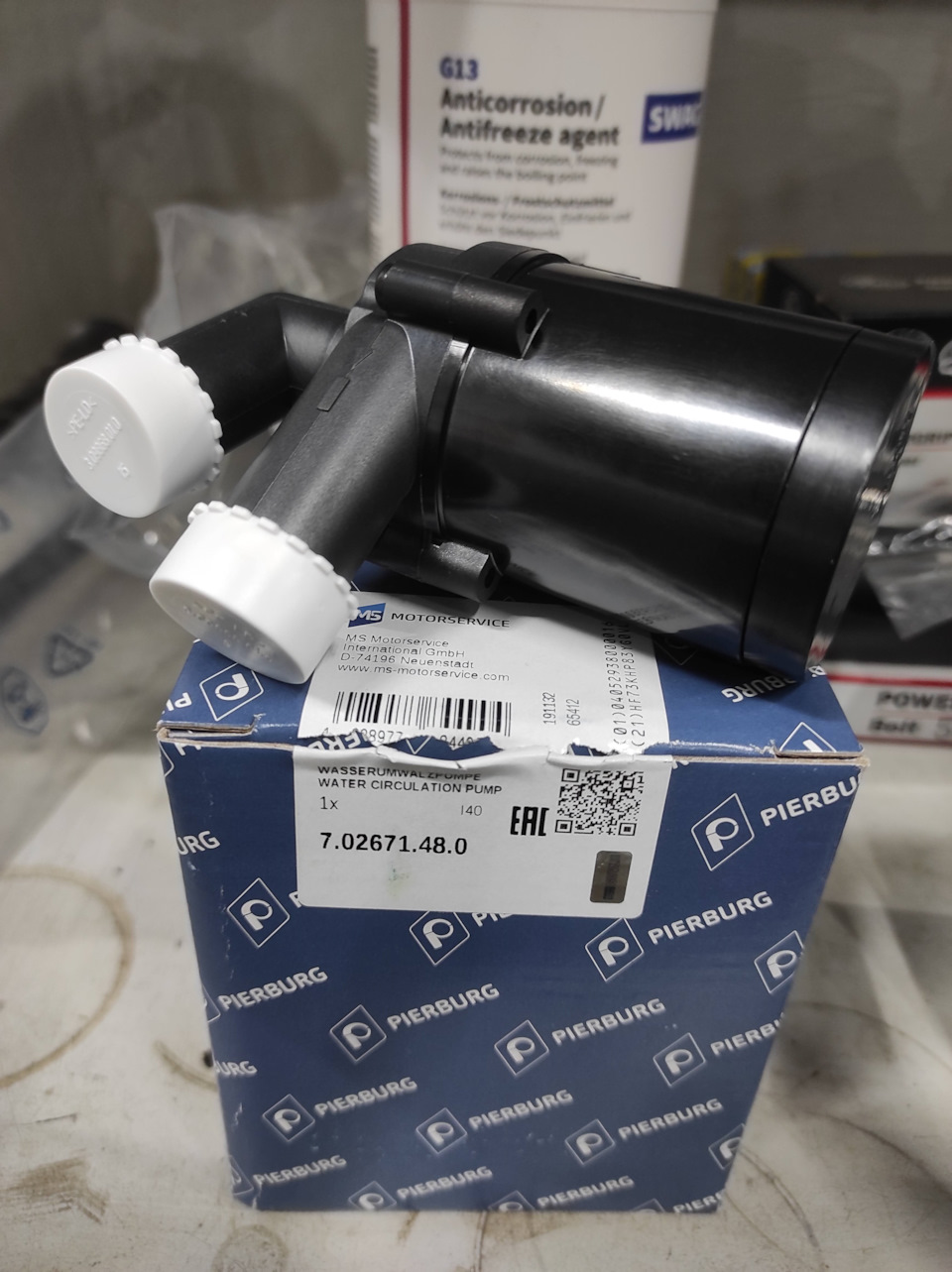 702671480 насос водяной vag PIERBURG | Запчасти на DRIVE2