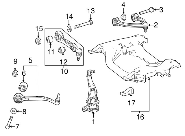 A2173304000 Рычаг кулака поворотного Mercedes | Запчасти на DRIVE2
