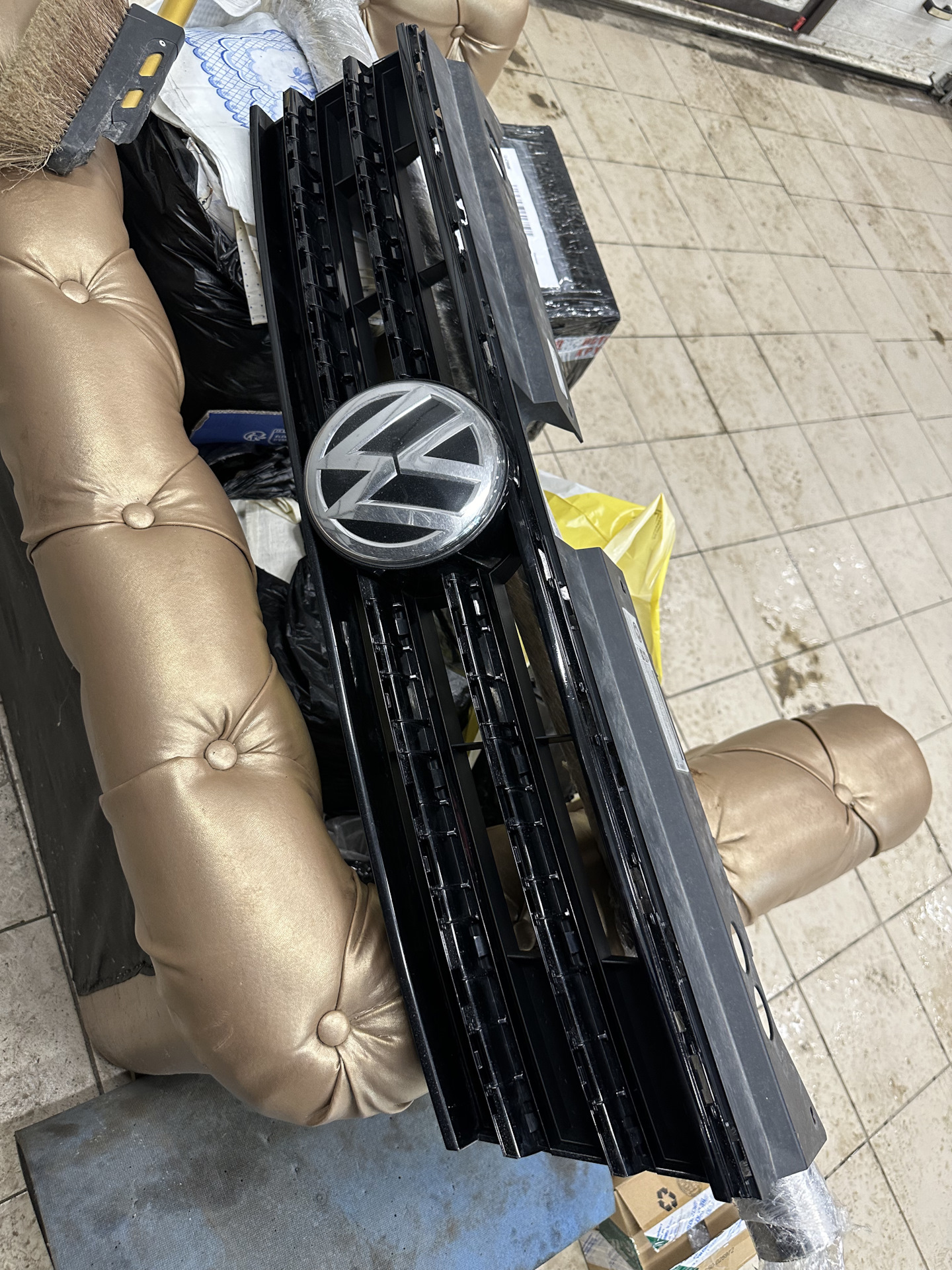 Обвес R Line Tiguan MK2 — Volkswagen Tiguan (2G), 2 л, 2017 года ...