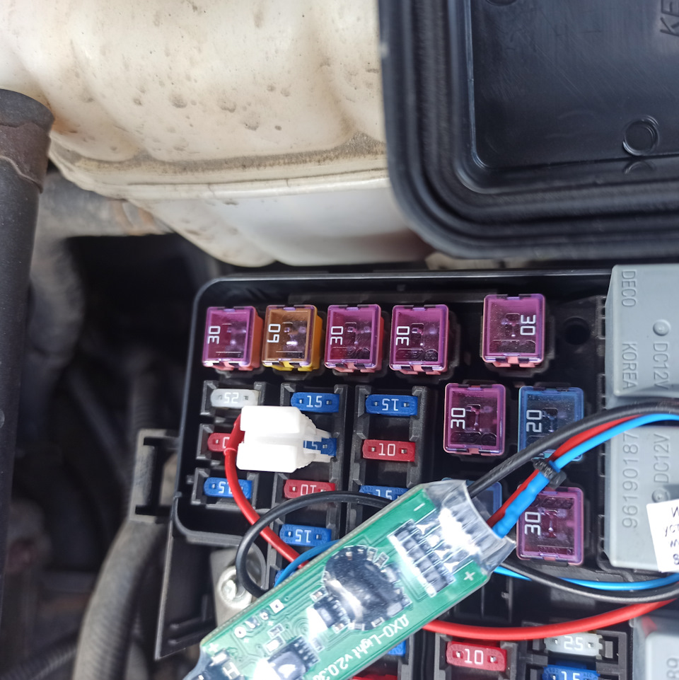 Дальний ДХО. Топливный фильтр — Chevrolet Lacetti SW, 1,6 л, 2010 года ...